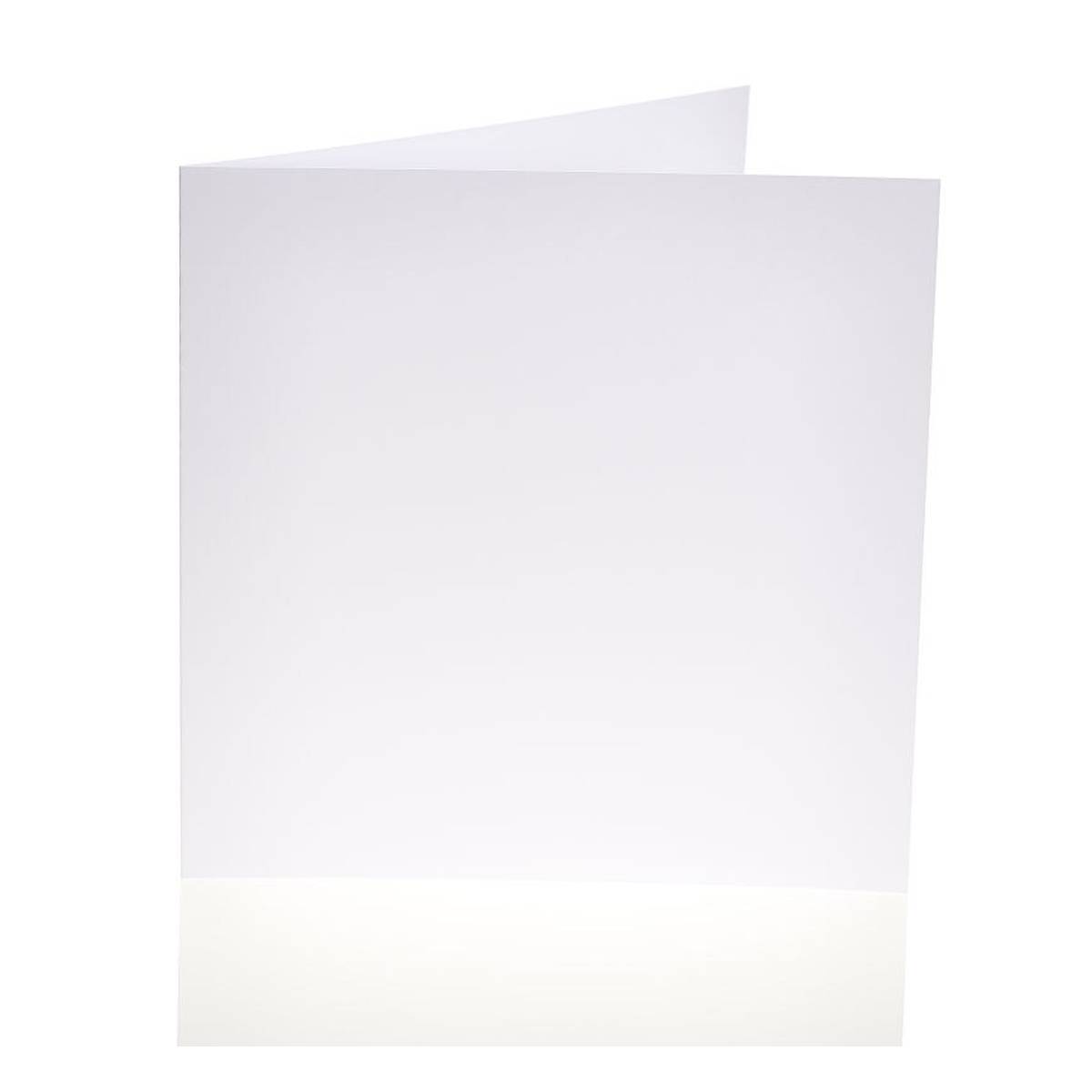 Paper & Party Supplies White Cards & Envelopes 8 x 8-300gsm Pack of 10 ...