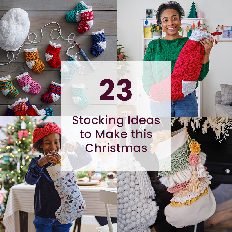 23 Creative Christmas Stocking Ideas to DIY | Hobbycraft