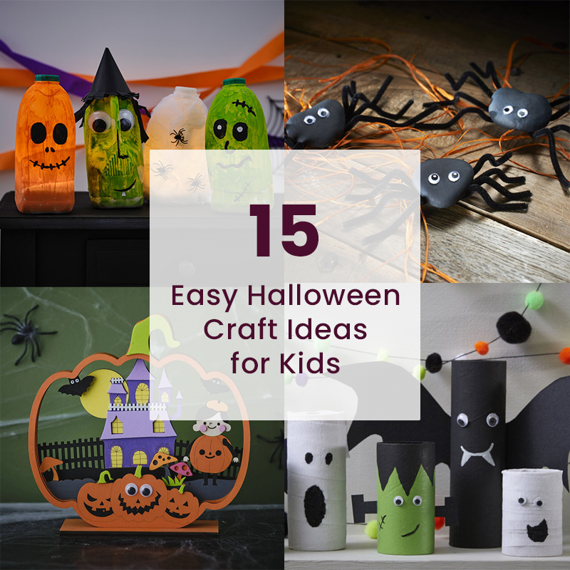 15 Easy Halloween Craft Ideas for Kids | Hobbycraft