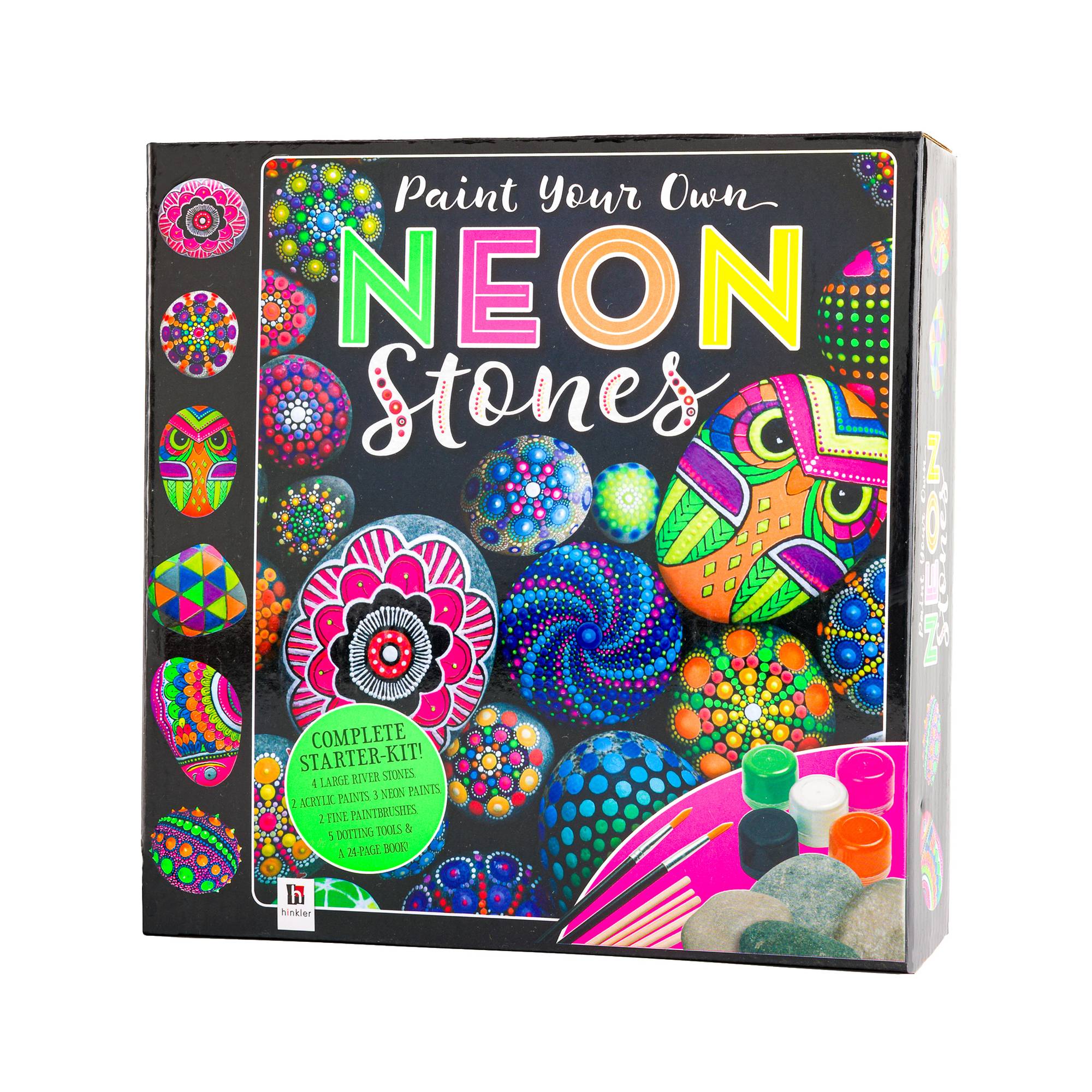 Paint Your Own Neon Stones | Hobbycraft