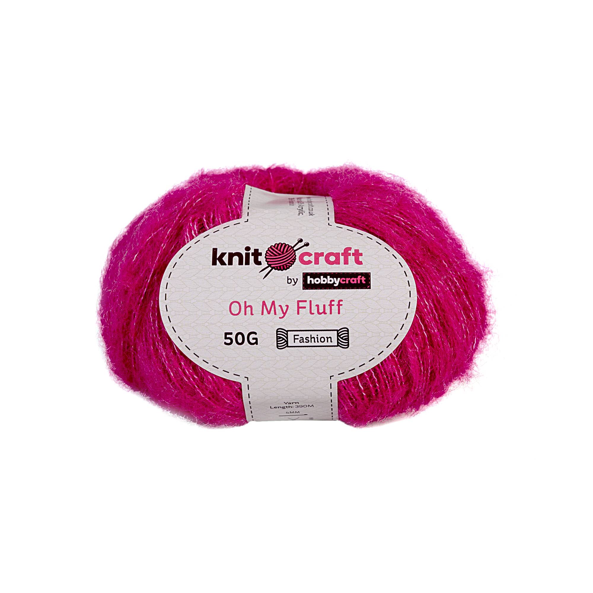 Knitcraft Candy Oh My Fluff Yarn 50g | Hobbycraft