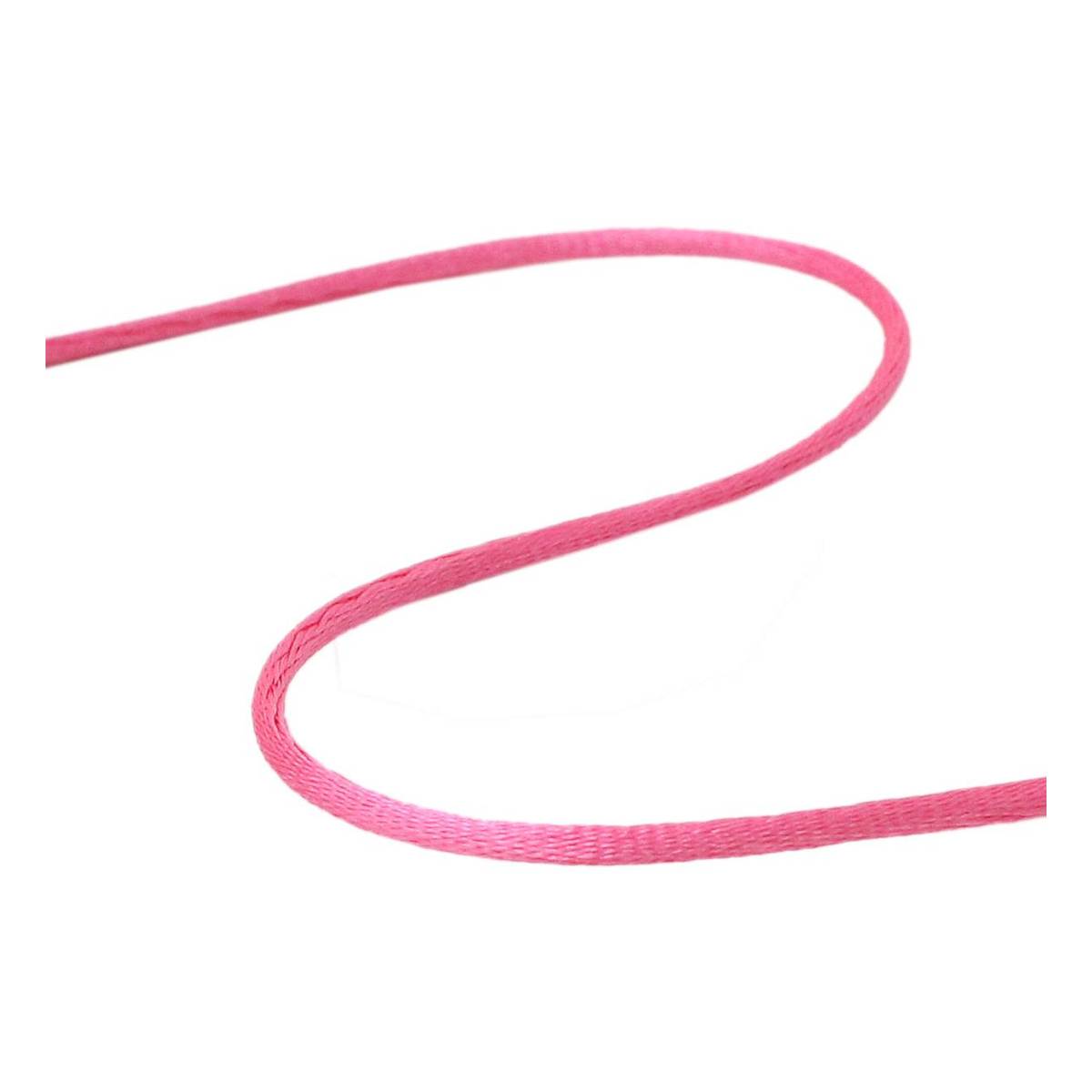 Hot Pink Ribbon Knot Cord 2mm x 10m | Hobbycraft