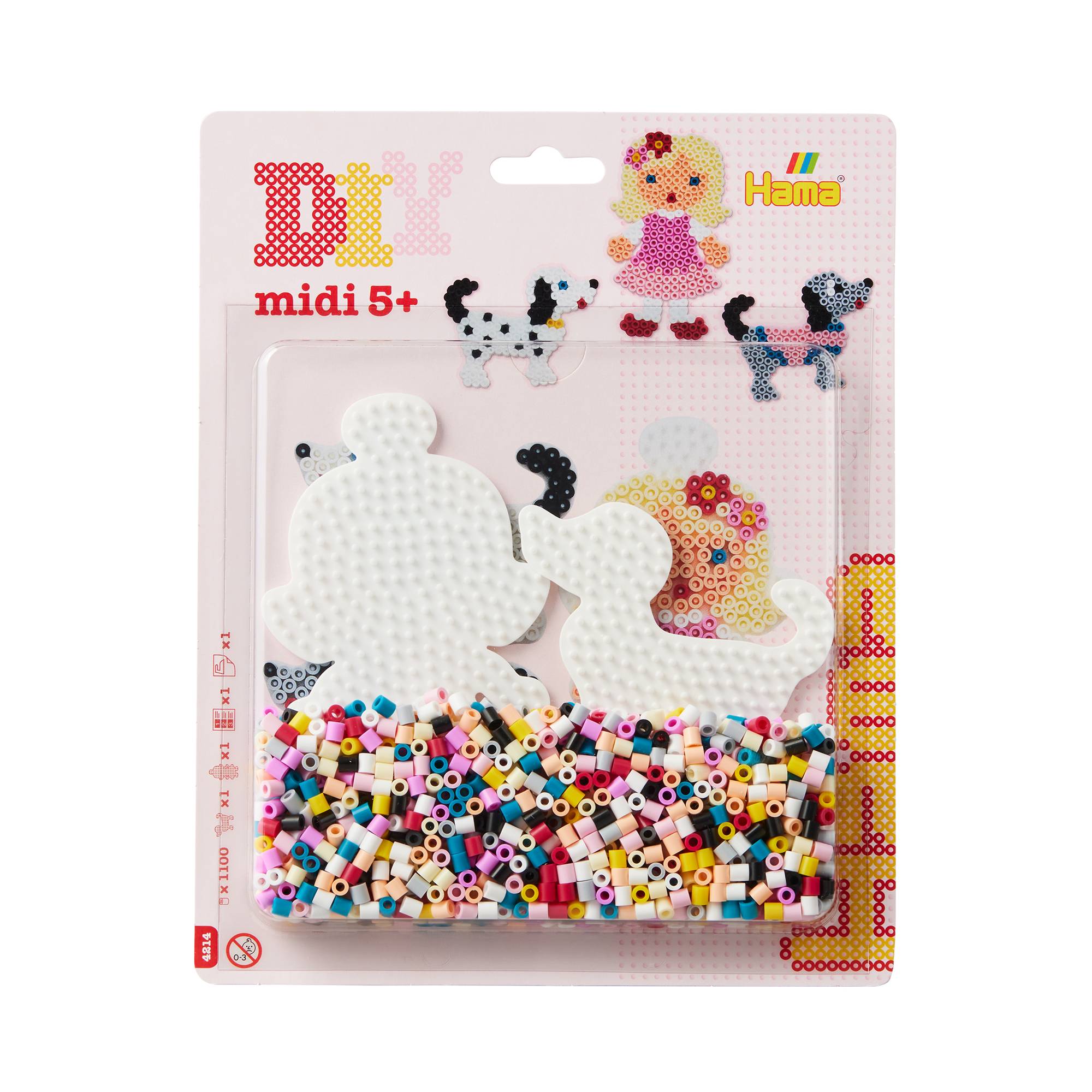 Hama Beads Doll and Dog Bead Set | Hobbycraft