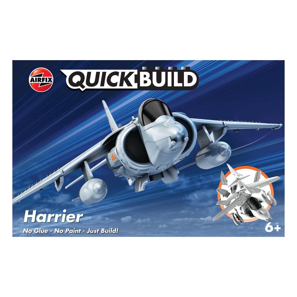 Airfix Quickbuild Harrier Model Kit | Hobbycraft