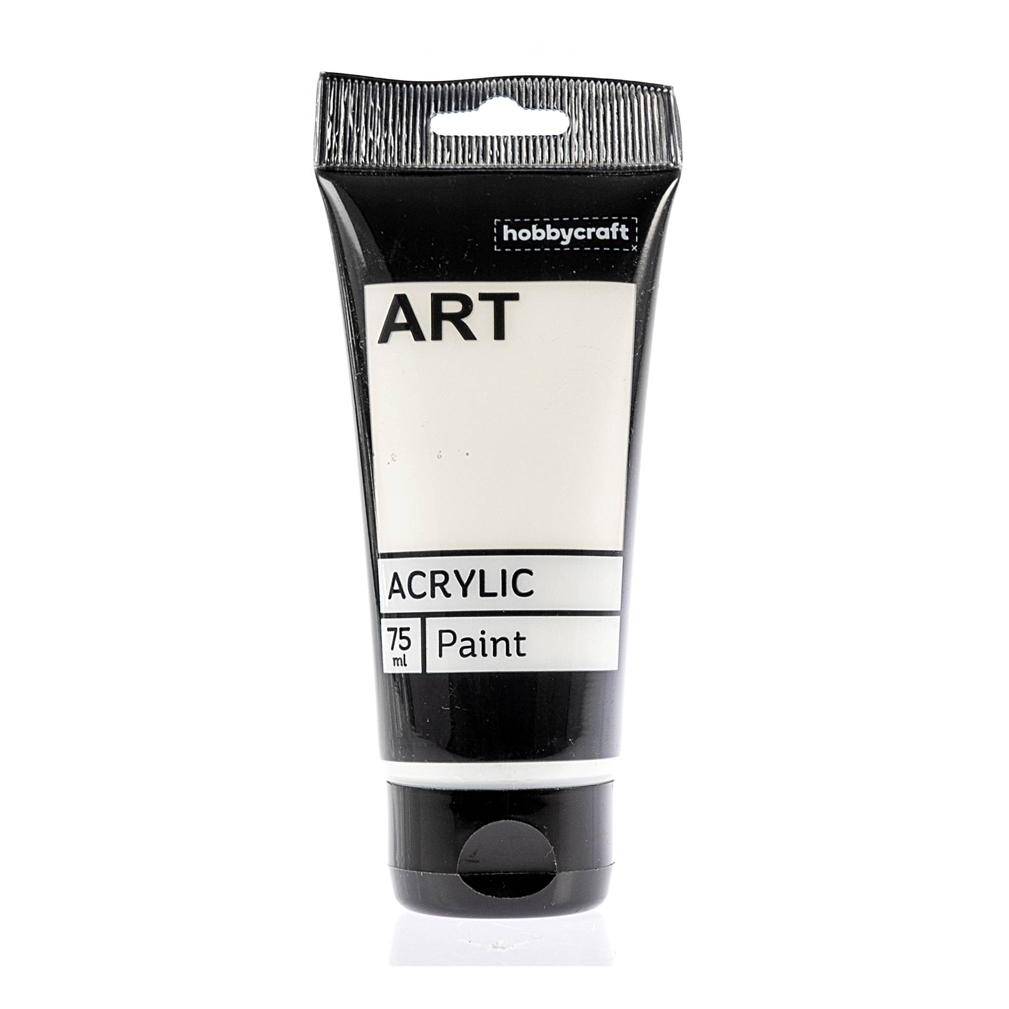 Ancient White Art Acrylic Paint 75ml | Hobbycraft