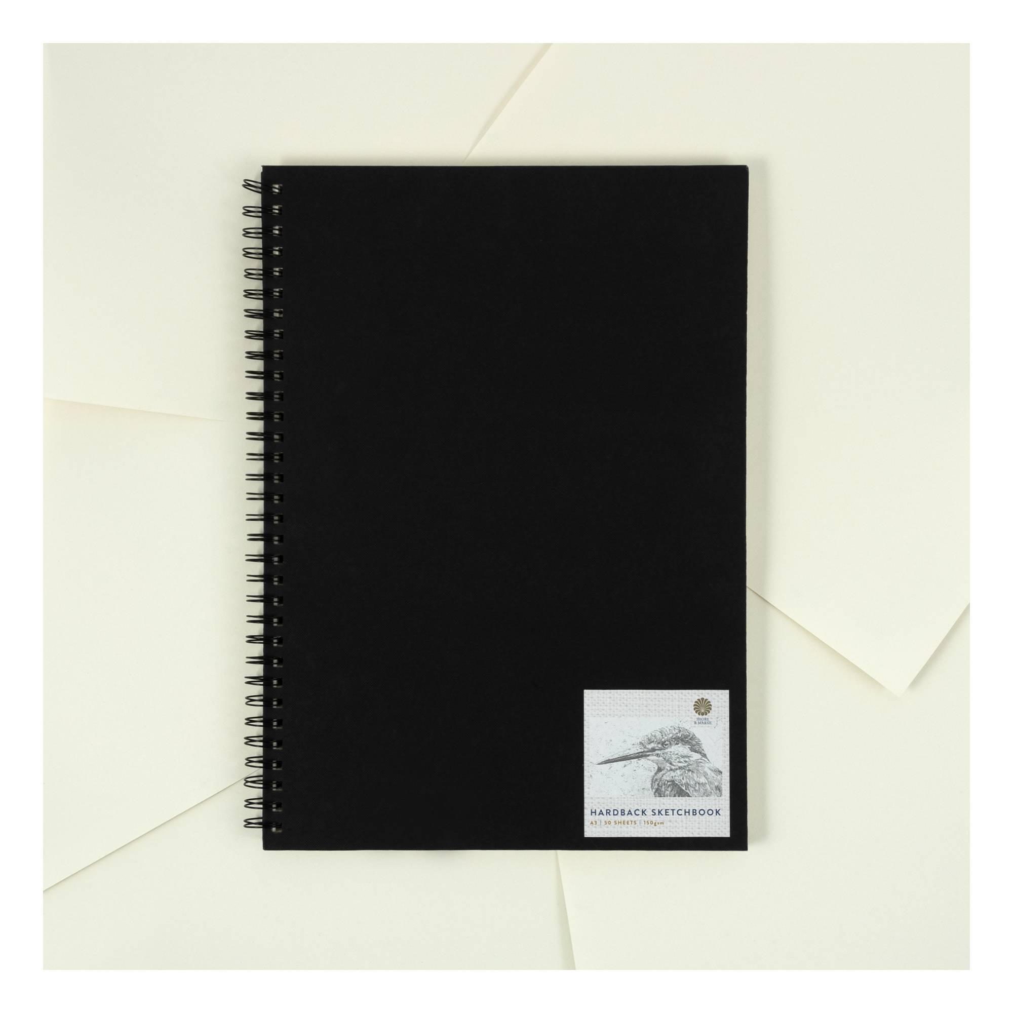 Shore & Marsh Portrait Hardback Sketchbook A3 50 Sheets | Hobbycraft