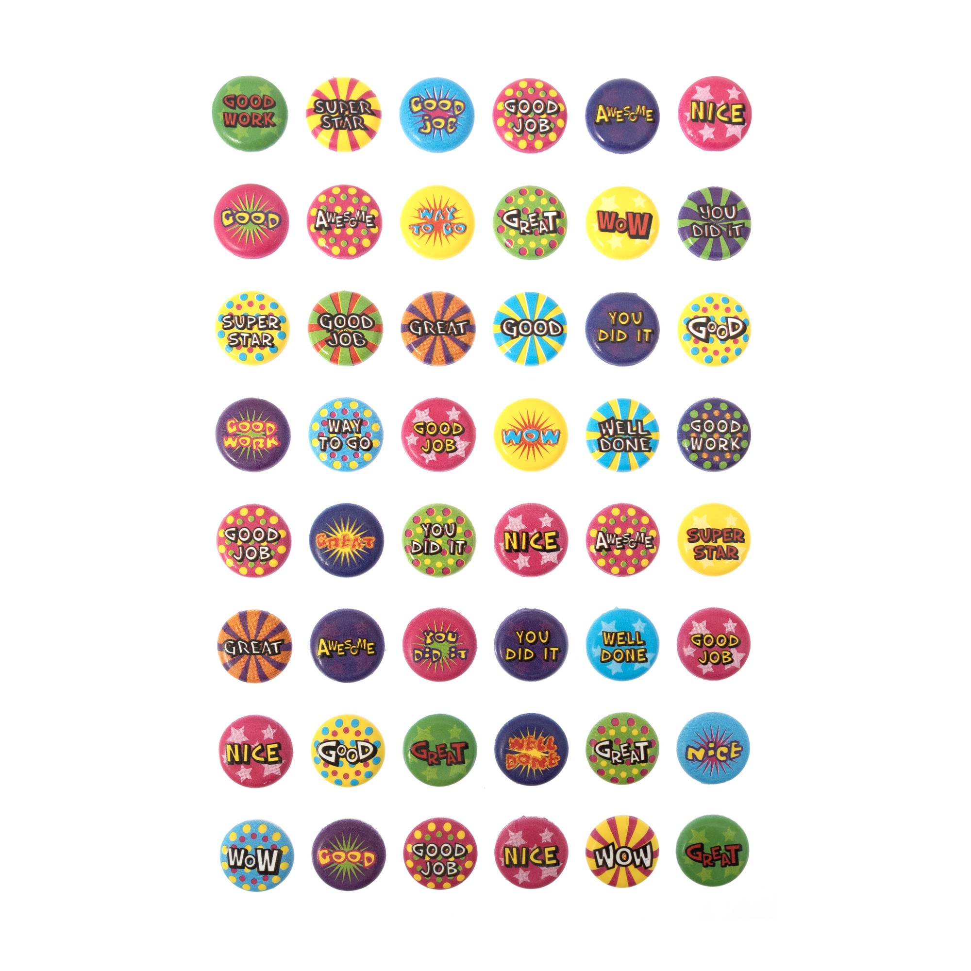 Round Reward Puffy Stickers | Hobbycraft