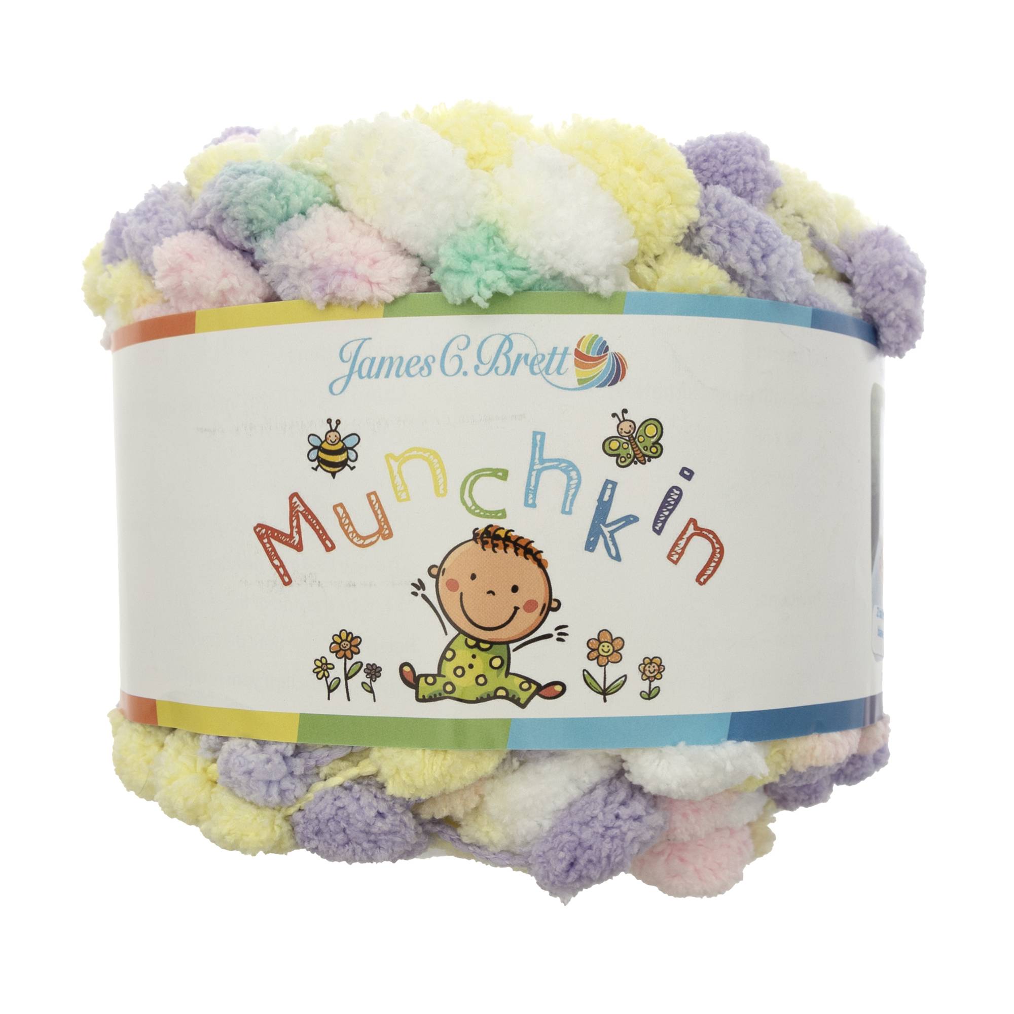 James C Brett Rainbow Drops Munchkin 200g | Hobbycraft