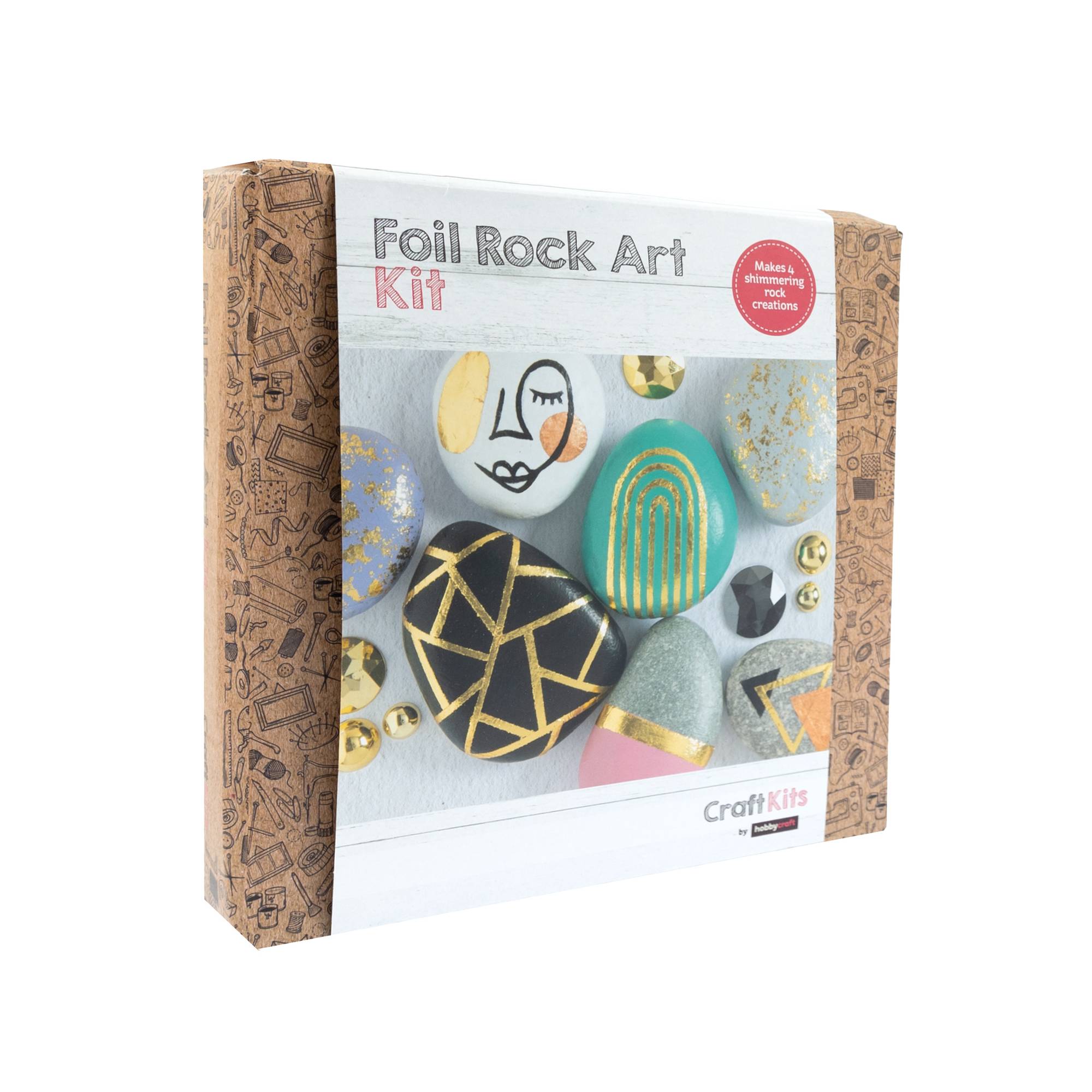 Foil Rock Art Kit | Hobbycraft