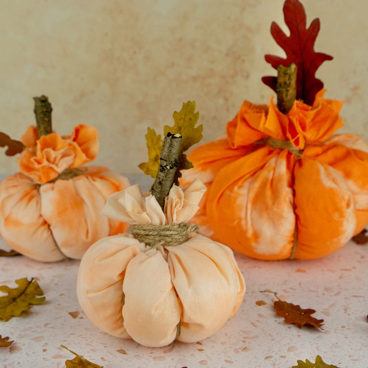 How to Make Tie Dye No-Sew Pumpkins | Hobbycraft