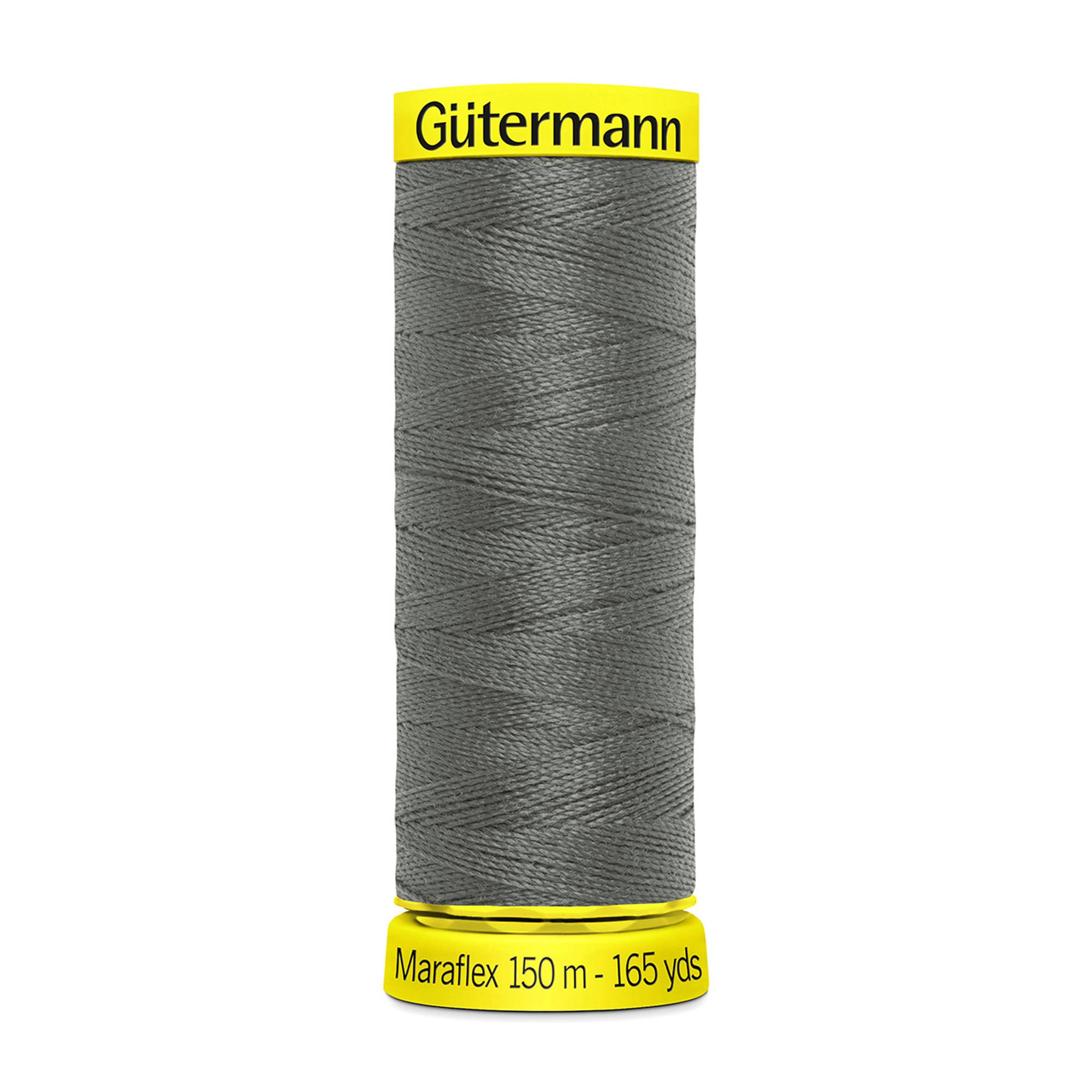 Gutermann Grey Maraflex Stretchy Sewing Thread 150m (701) | Hobbycraft