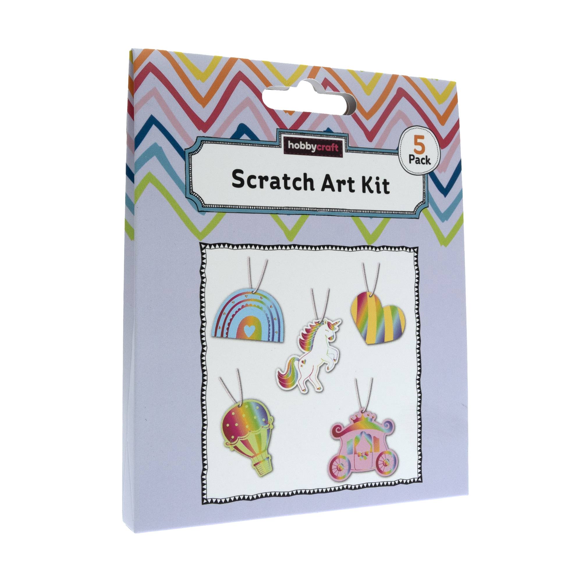 Magic Scratch Art Kit 5 Pack | Hobbycraft