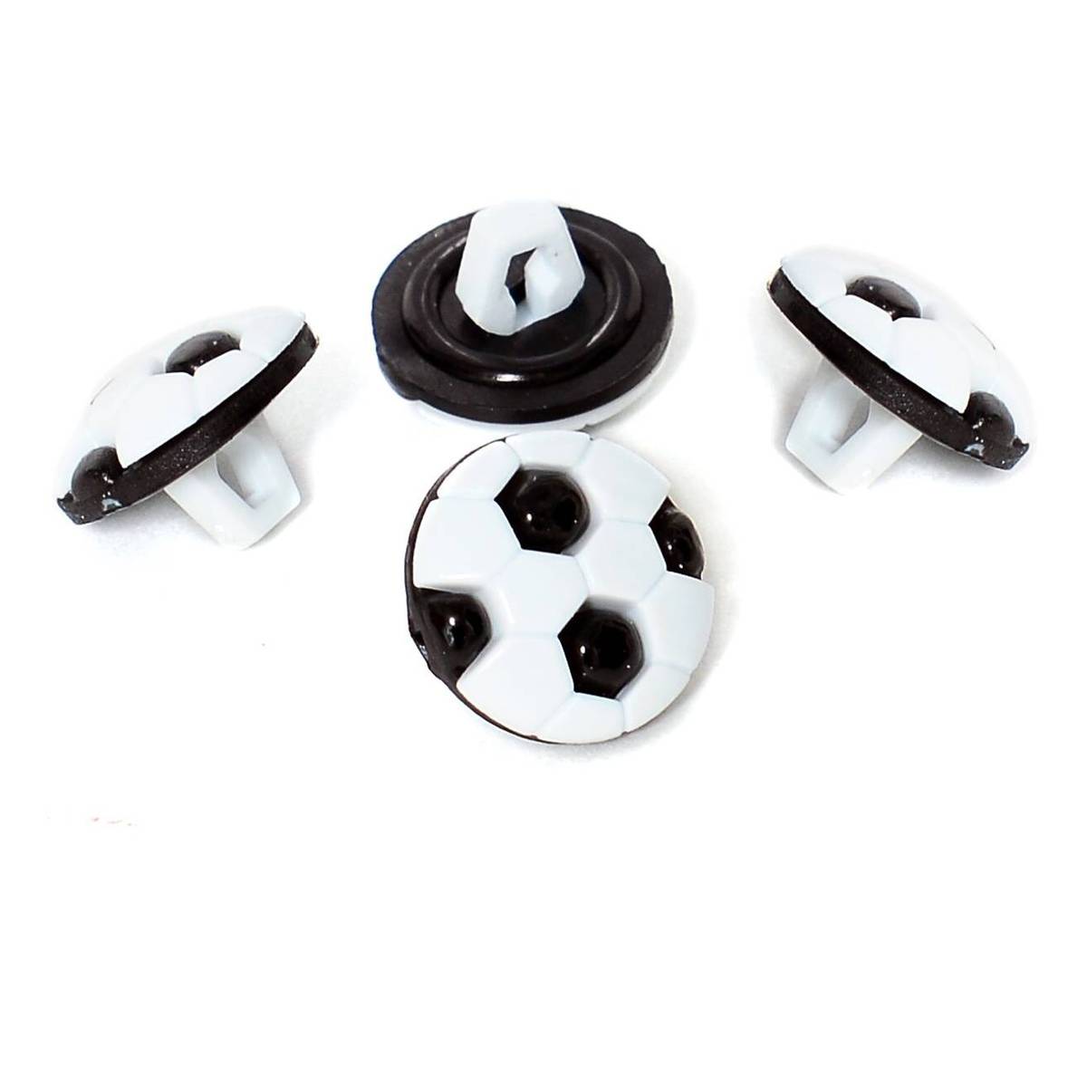 Hemline Football Buttons 4 Pack | Hobbycraft