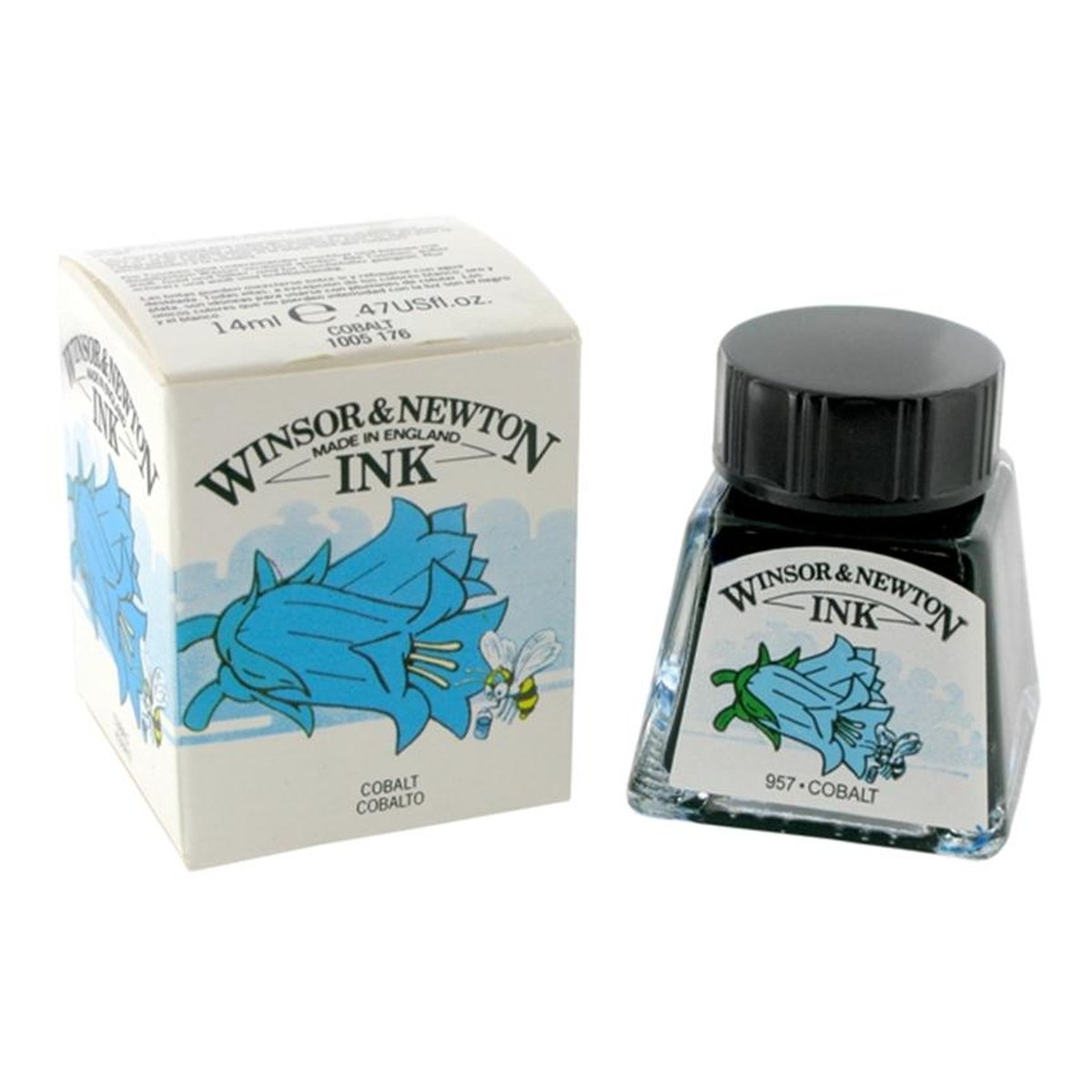 Winsor & Newton Cobalt Drawing Ink 14ml | Hobbycraft