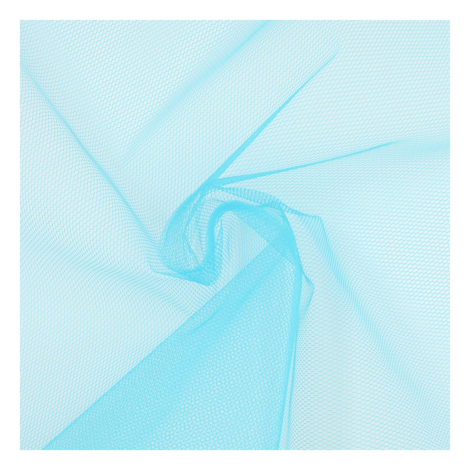 Peacock Nylon Dress Net Fabric by the Metre | Hobbycraft