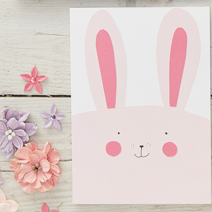 How to Make an Easy Bunny Card | Hobbycraft