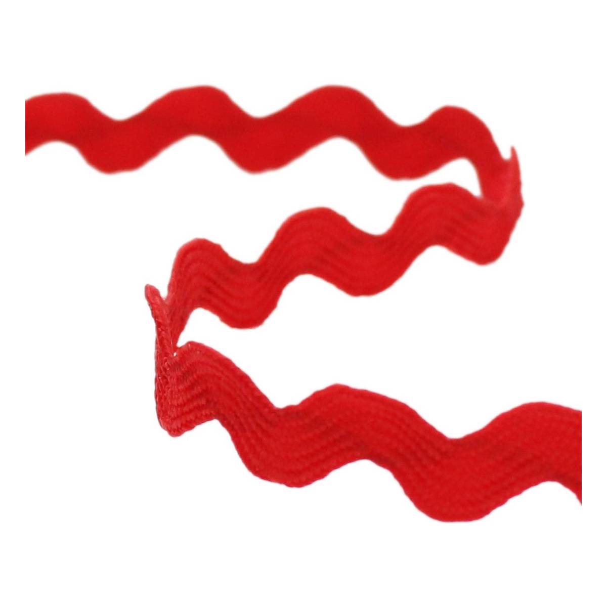 Red Ric Rac Ribbon 6mm x 4m | Hobbycraft