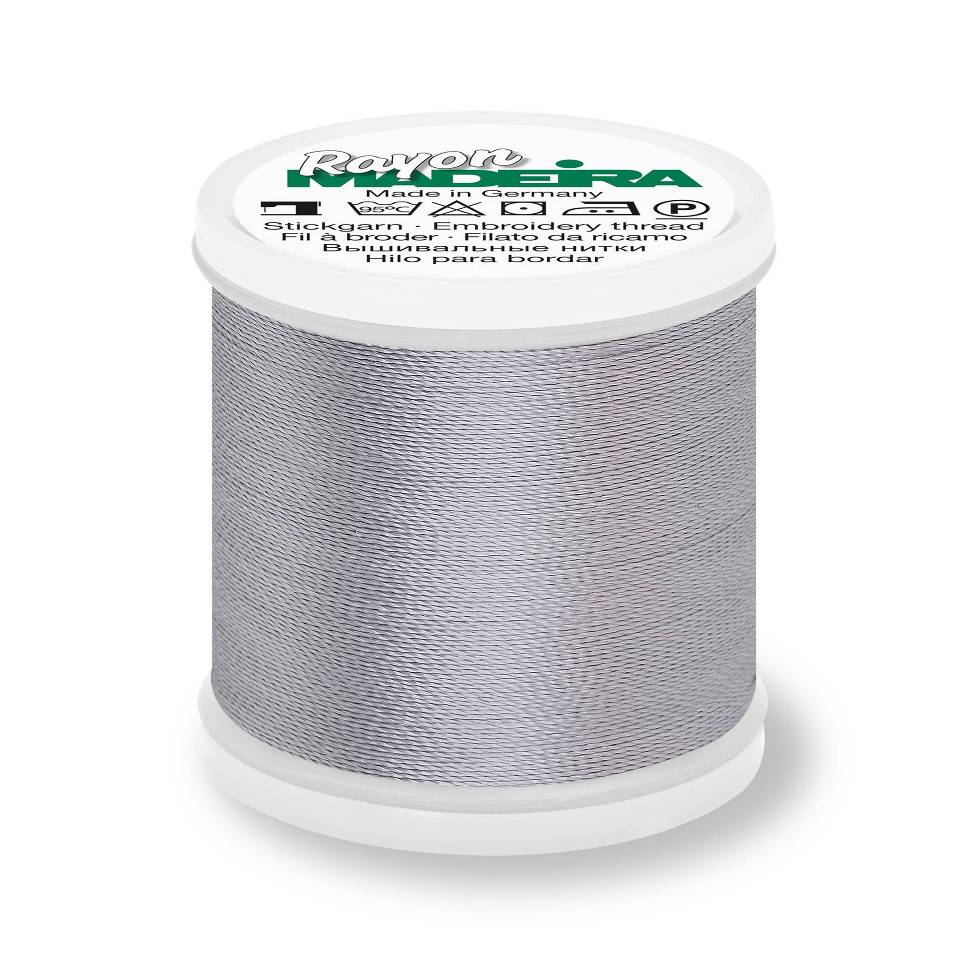 Madeira Grey Rayon 40 Thread 200m (1118) | Hobbycraft