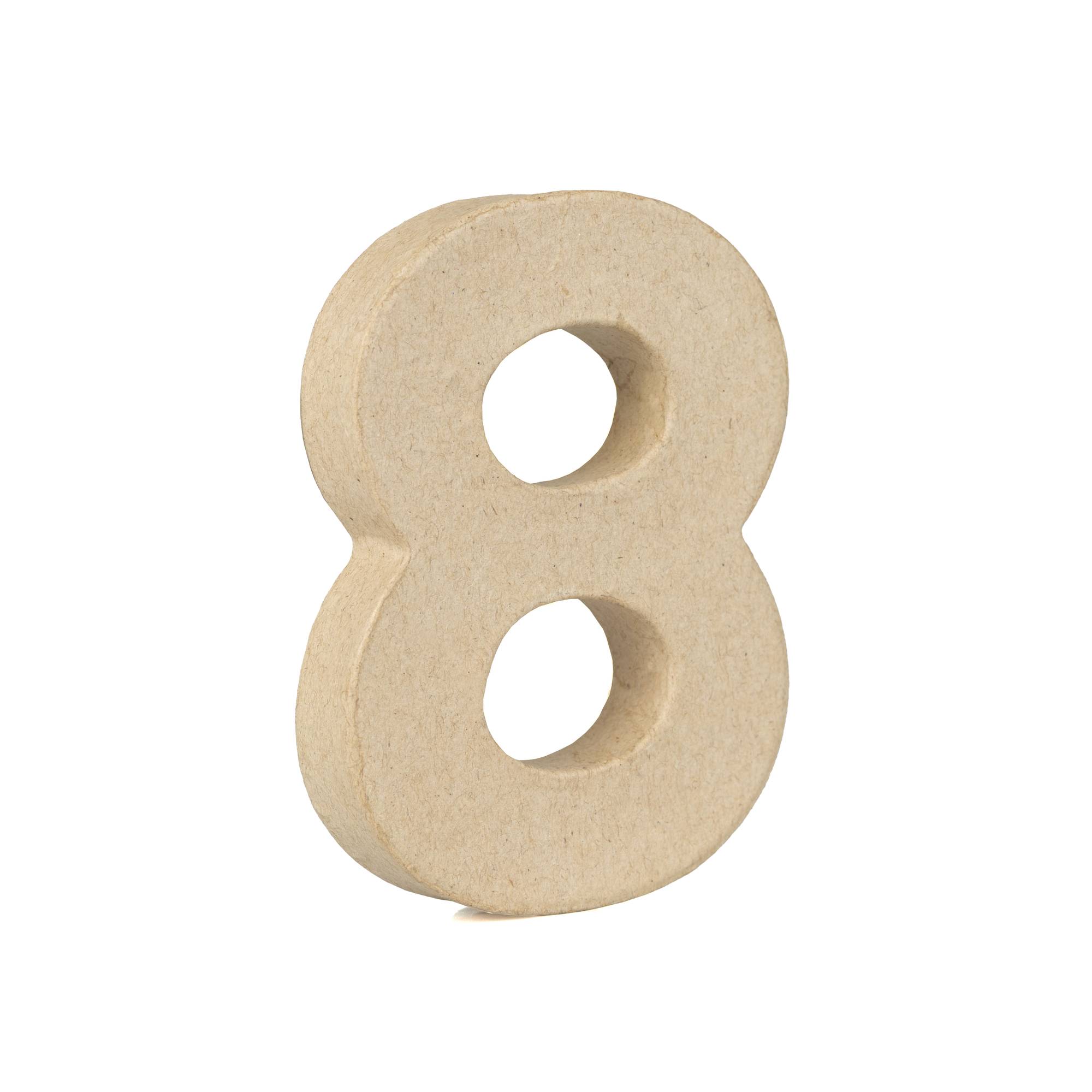 Mini Mache Number 8 10cm | Hobbycraft