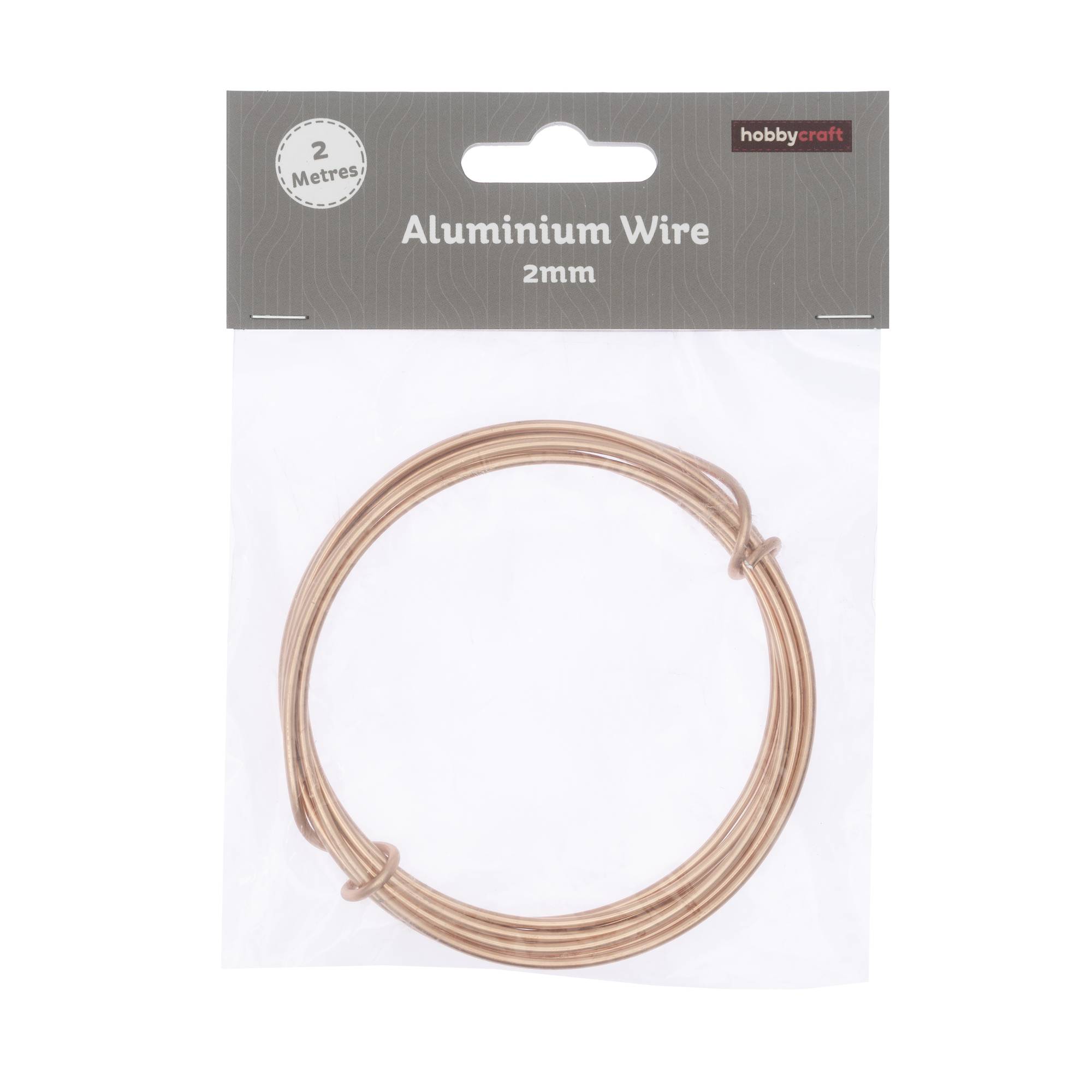 Copper Aluminium Wire 2mm x 2m | Hobbycraft