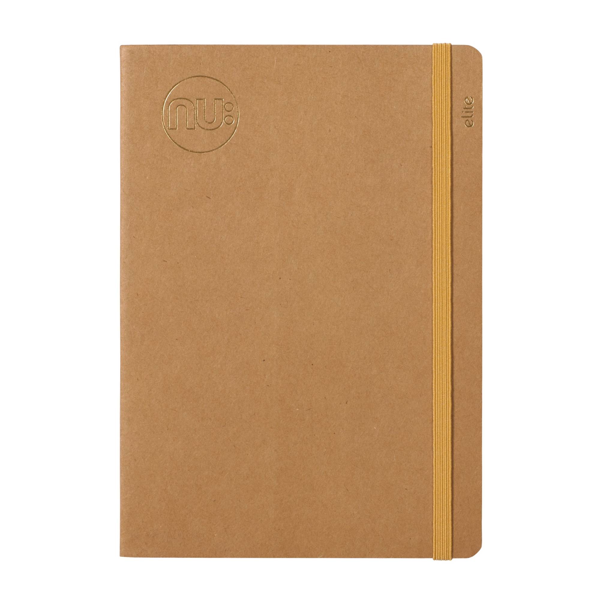 NU Elite Kraft Stitched Notebook A4 | Hobbycraft