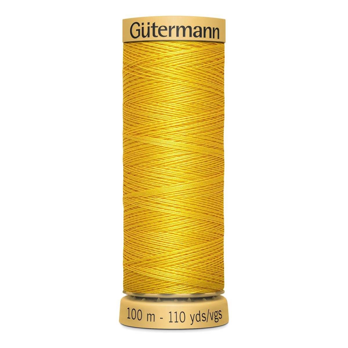 Gutermann Yellow Cotton Thread 100m (588) | Hobbycraft