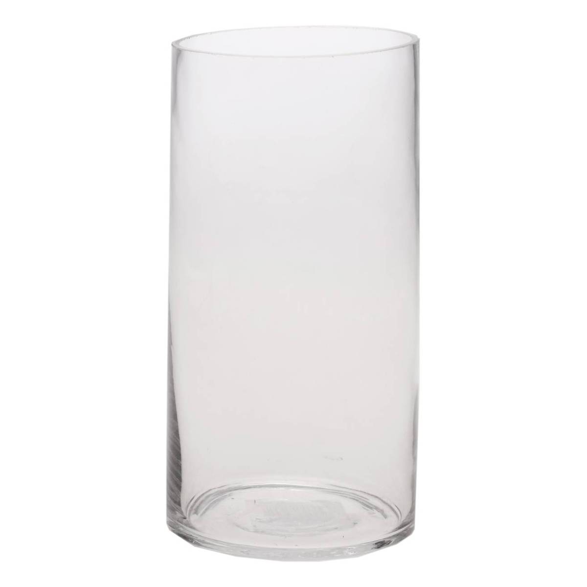 Clear Glass Cylinder Vase 20cm x 10cm | Hobbycraft