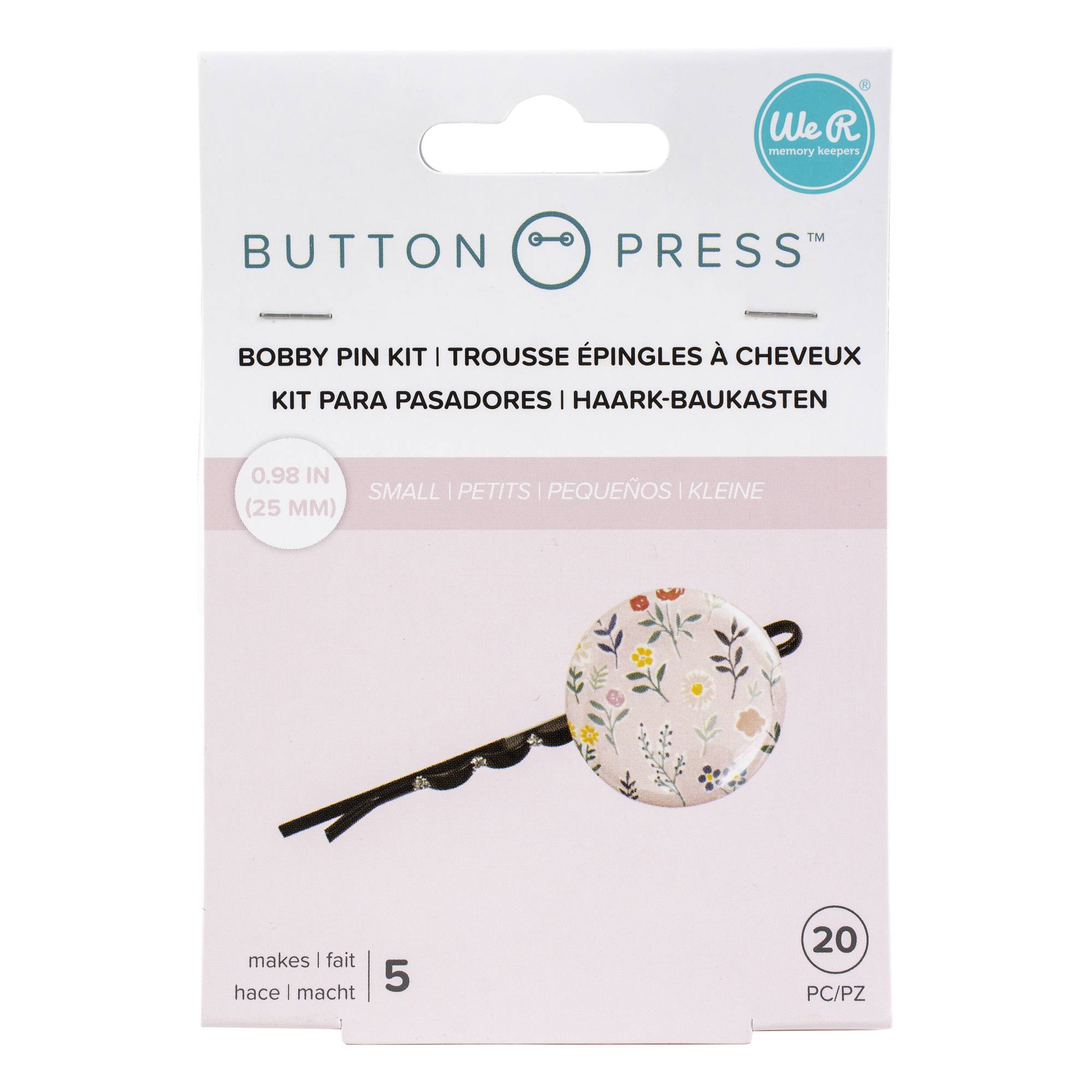 We R Makers Button Press Bobby Pin Kit | Hobbycraft