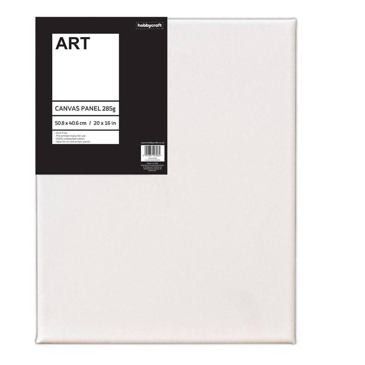 Canvas Panel 50.8cm x 40.6cm | Hobbycraft
