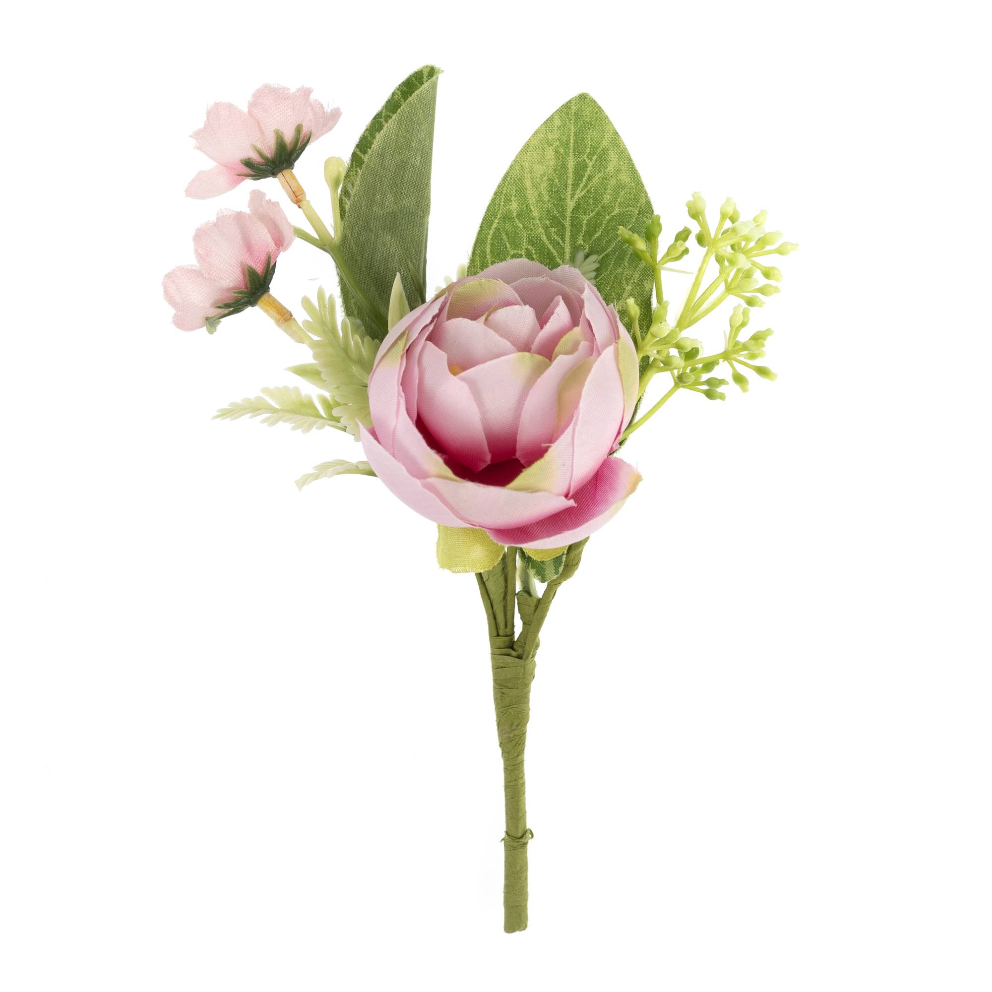 Pink Finished Buttonhole Pick 16cm | Hobbycraft