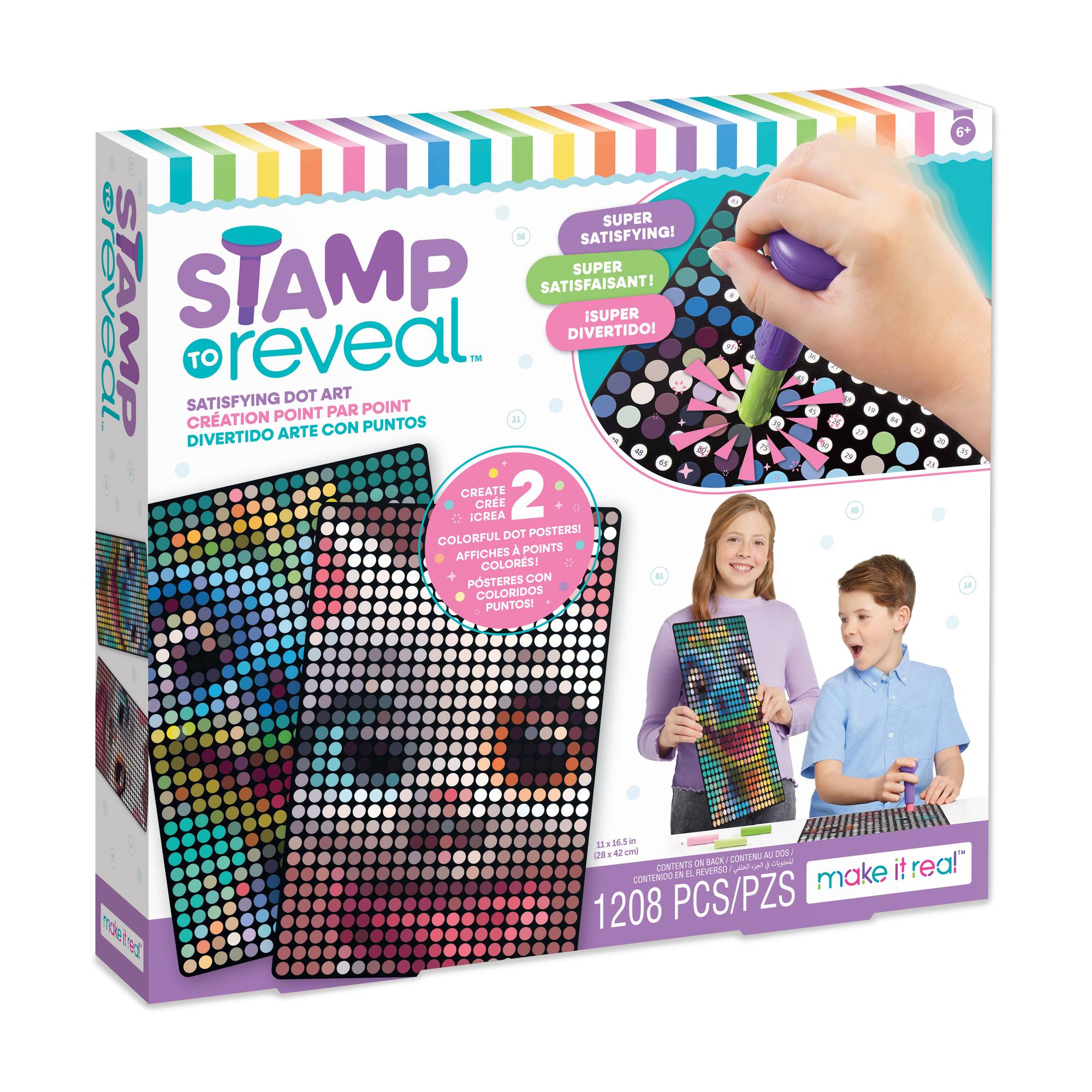 Make It Real Stamp to Reveal 2 Pack | Hobbycraft