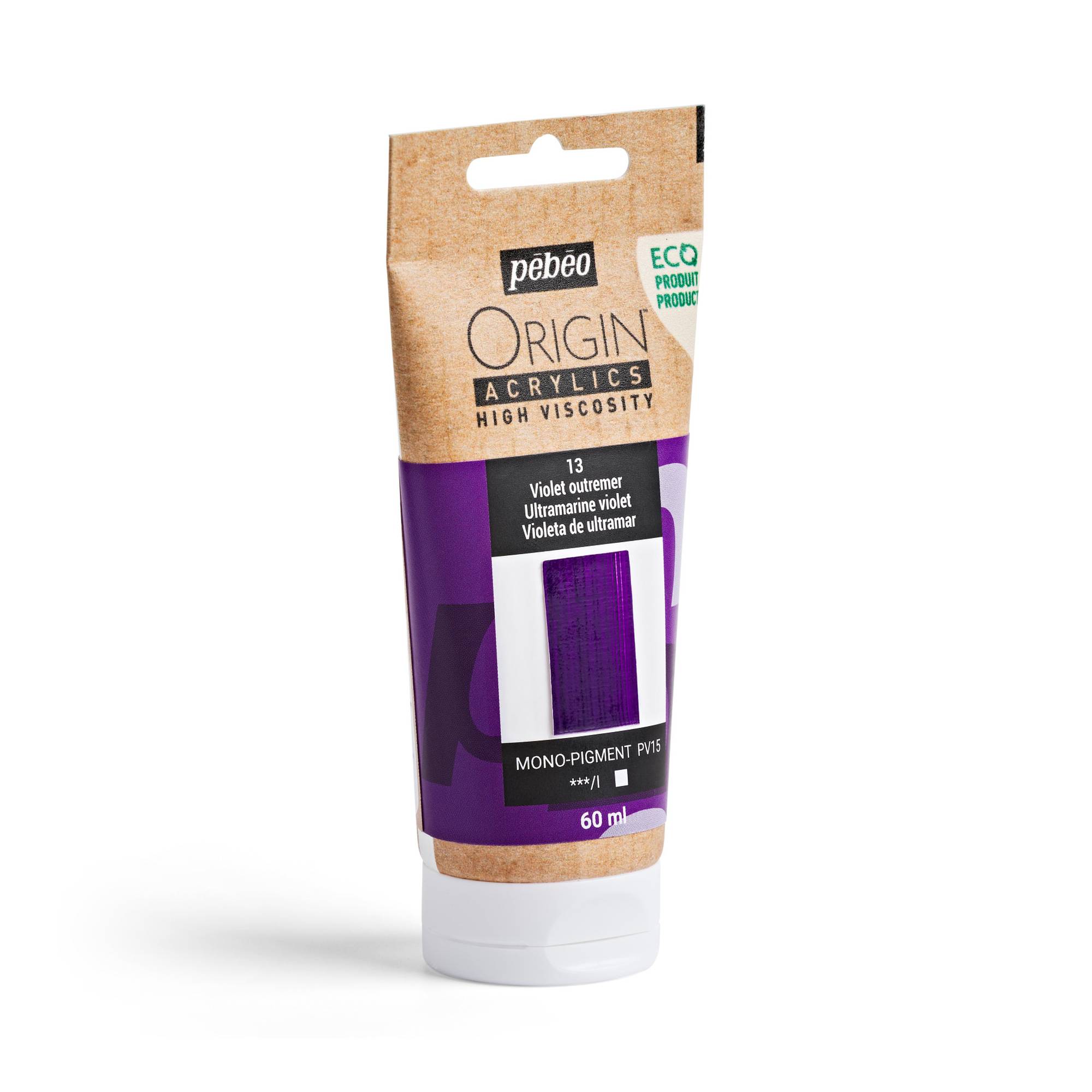 Pebeo Origin Violet Acrylic Paint 60ml | Hobbycraft