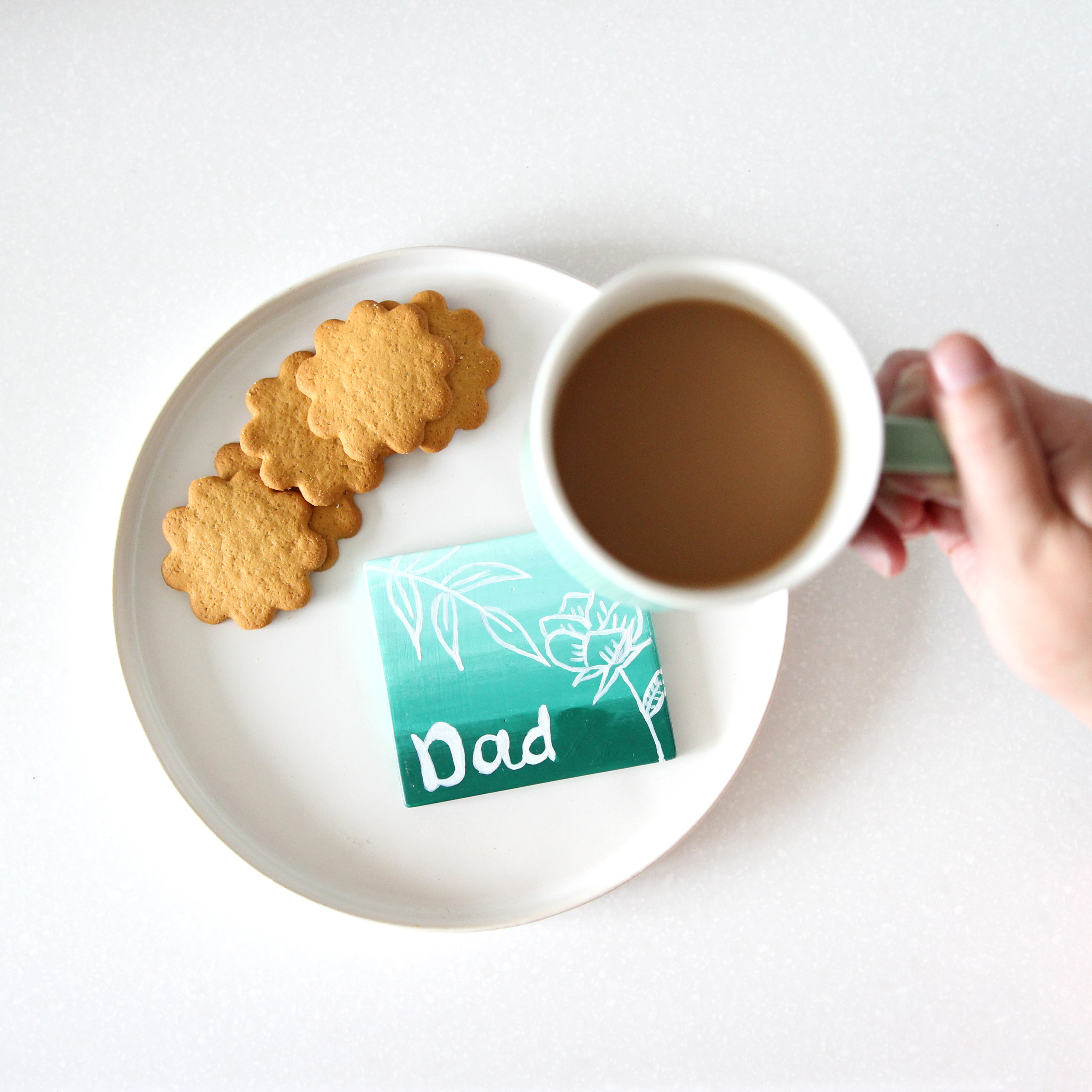 How to Decorate a Ceramic Coaster | Hobbycraft