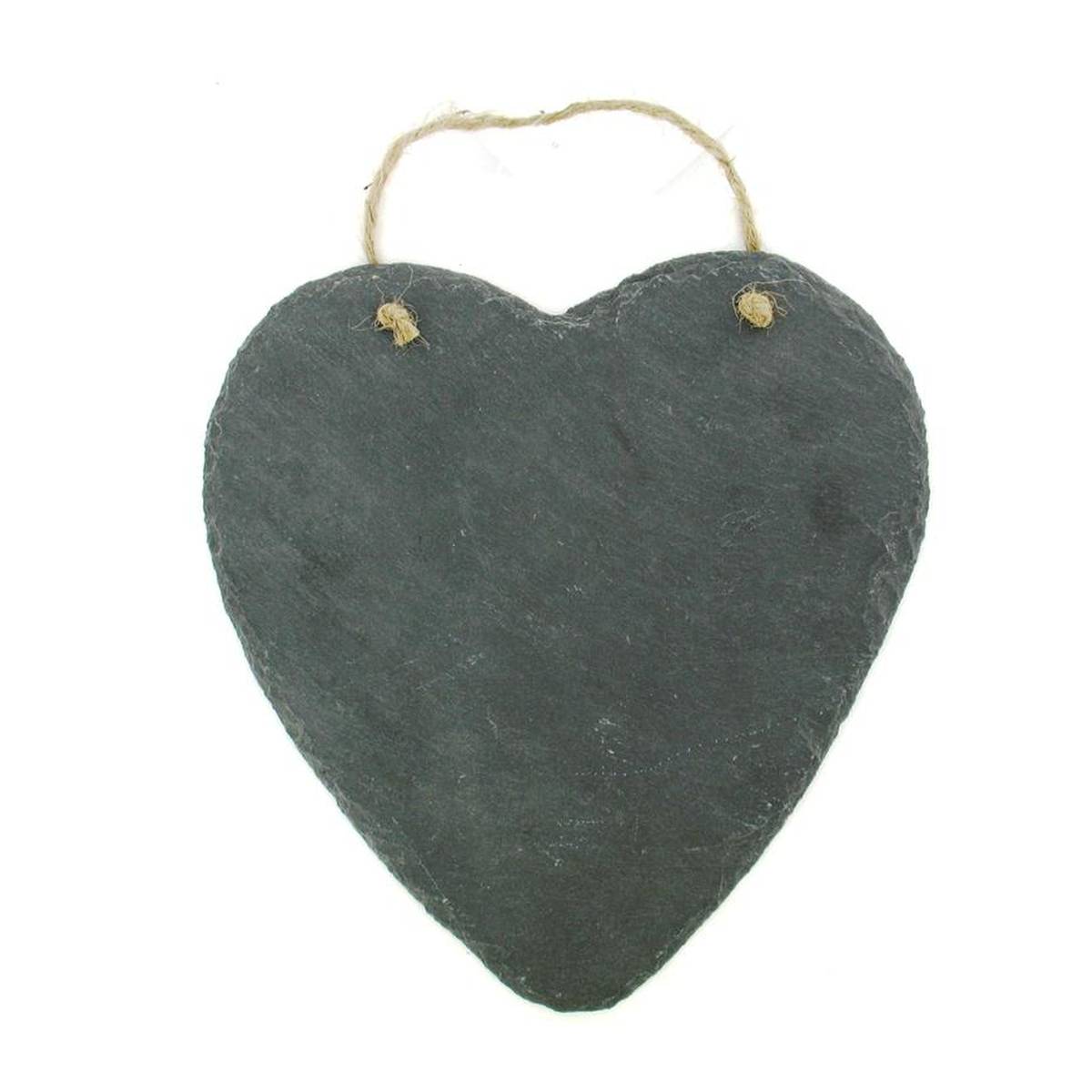 Slate Heart Decoration 20cm | Hobbycraft