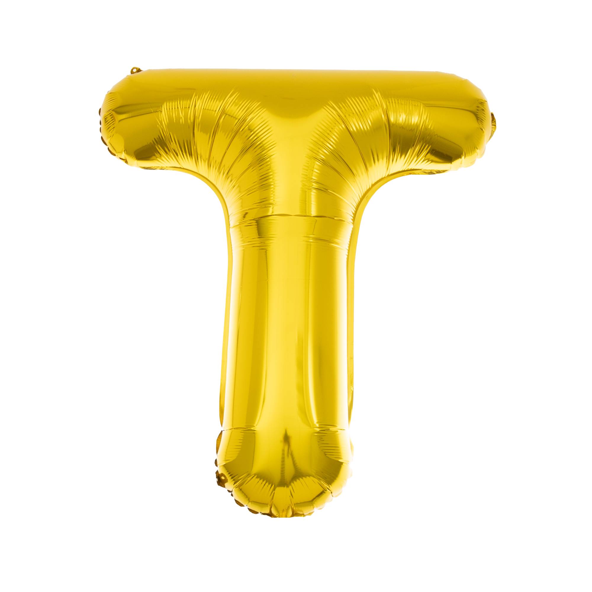 Extra Large Gold Foil Letter T Balloon | Hobbycraft