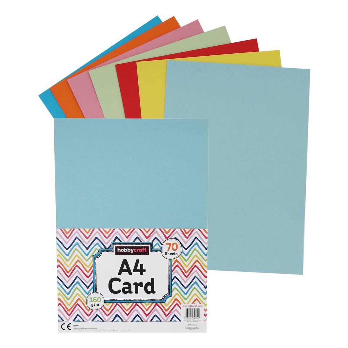 Assorted Card A4 70 Pack | Hobbycraft