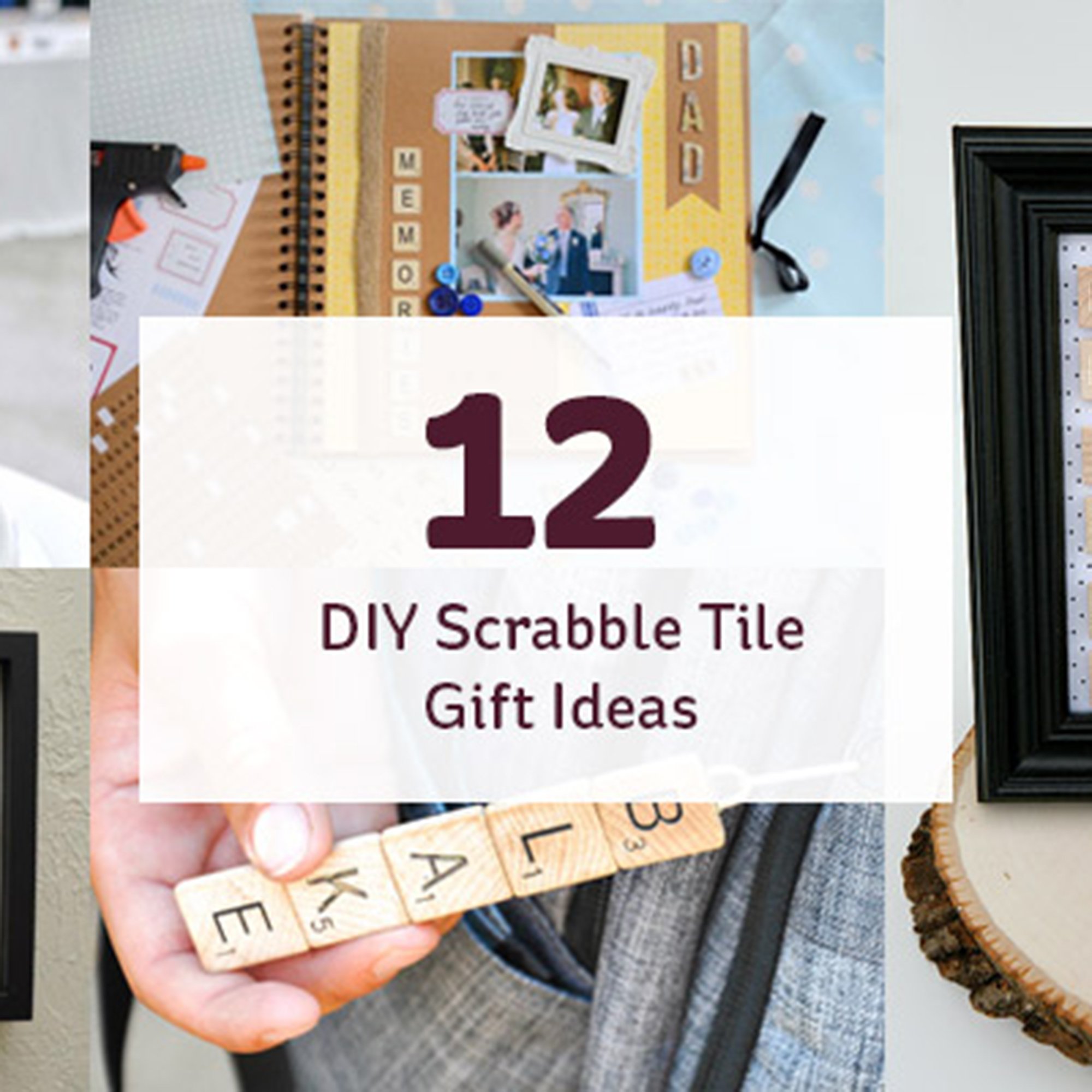 12 DIY Scrabble Tile Gift Ideas | Hobbycraft