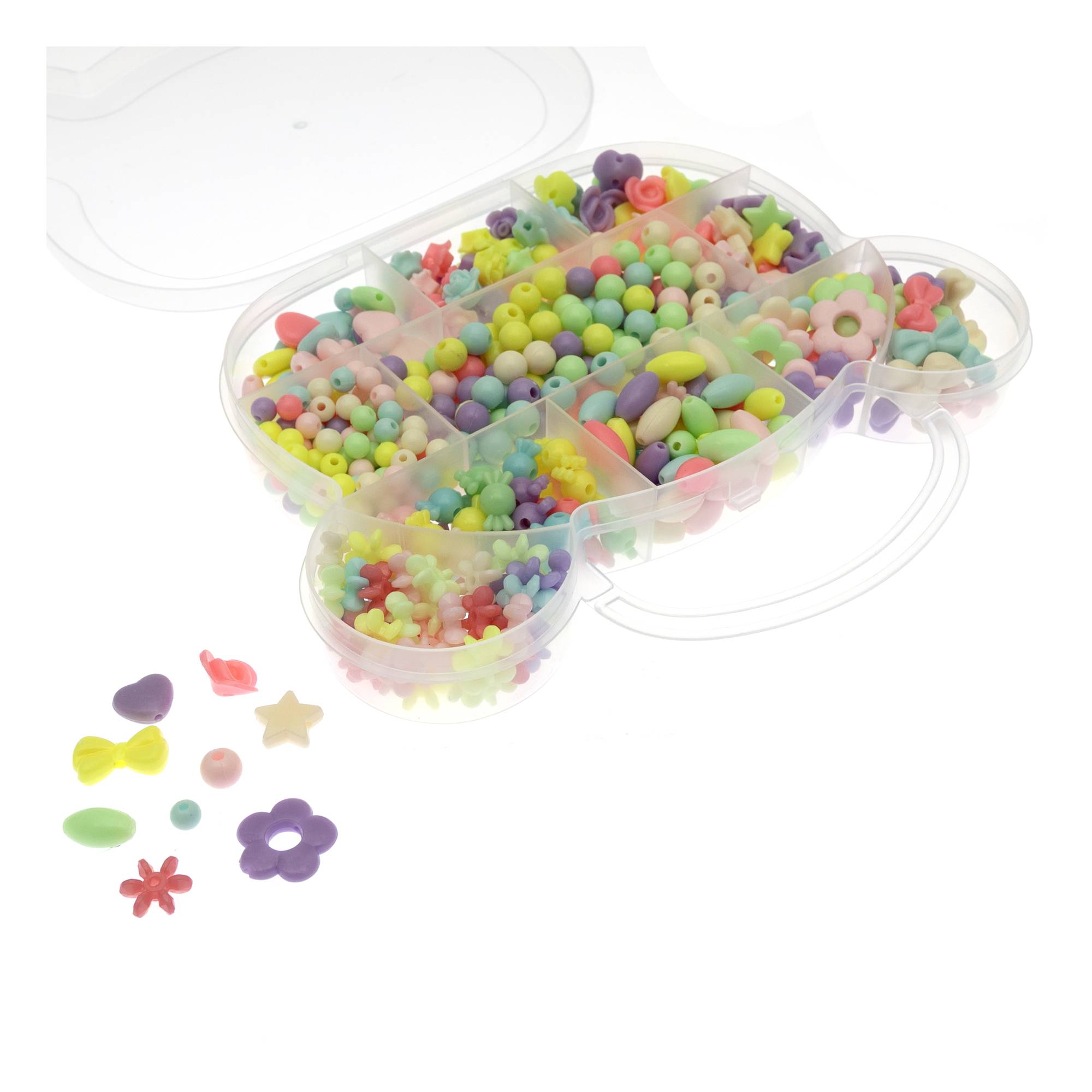 Pastel Bear Bead Set 160g | Hobbycraft