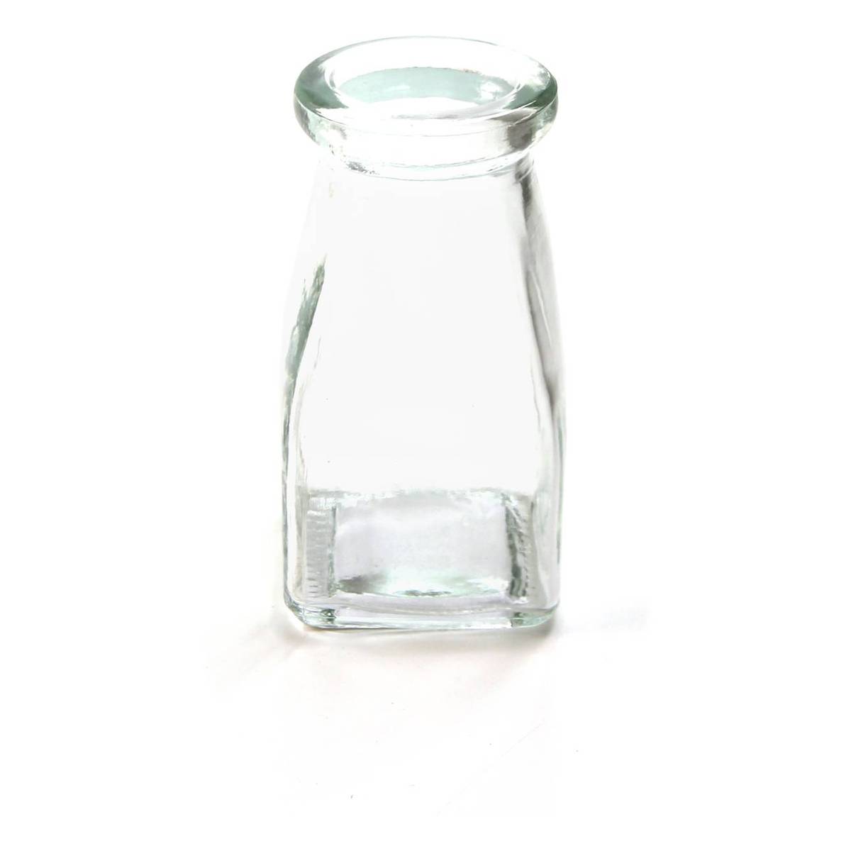 Glass Milk Bottle 100ml | Hobbycraft