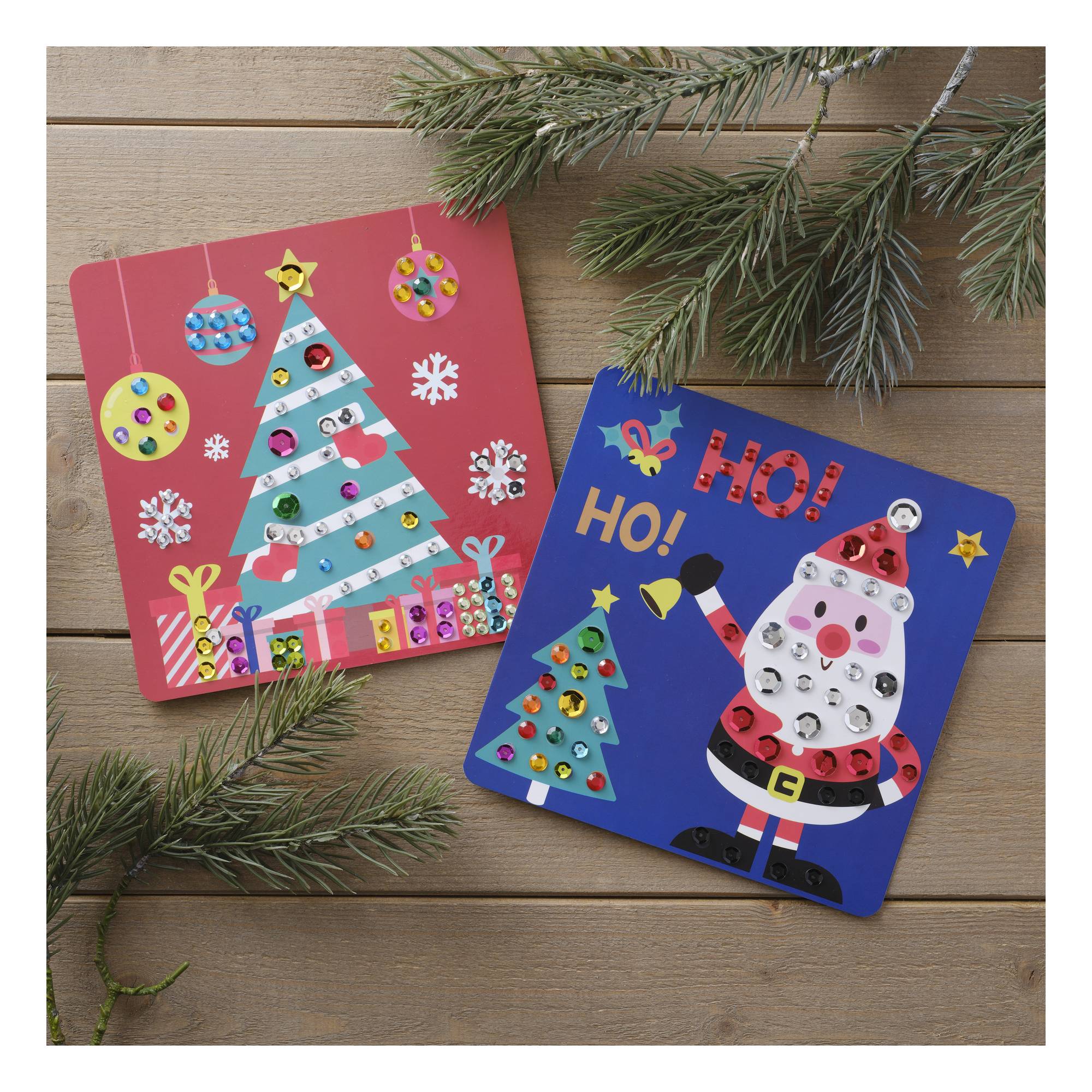 Christmas Sequin and Gem Art Kit | Hobbycraft