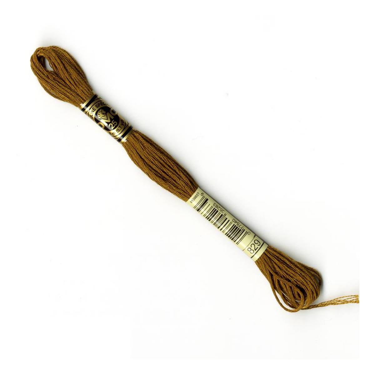 DMC Brown Mouline Special 25 Cotton Thread 8m (829) | Hobbycraft