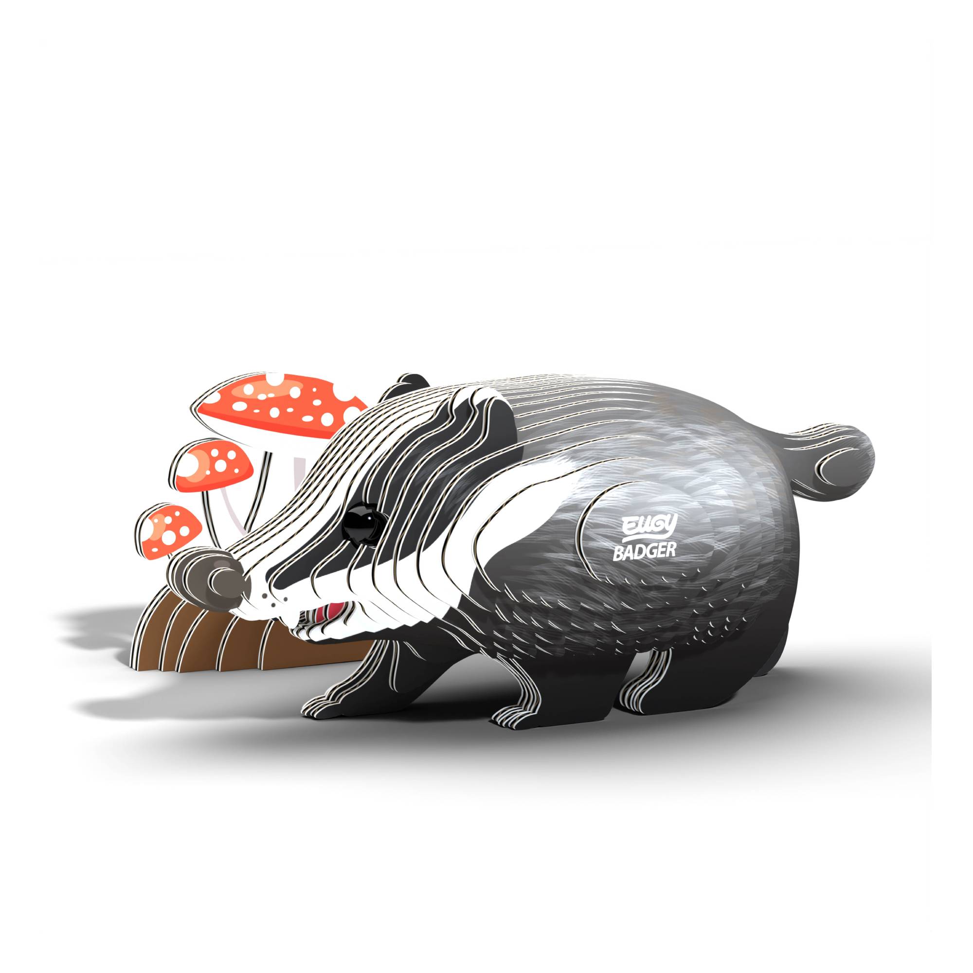 Eugy 3D Badger Model | Hobbycraft